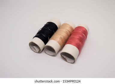 Roll Threads Isolated White Background Stock Photo 1534990124 ...