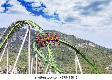 Roller Coaster Stock Photo 575495845 | Shutterstock