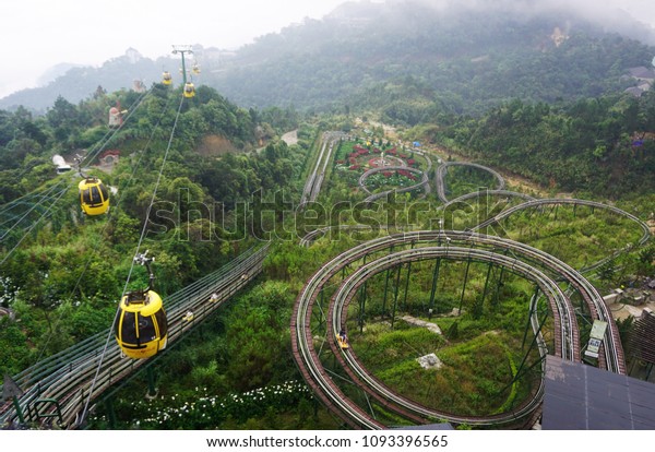 Roller Coaster Cable Car Stock Photo 1093396565 | Shutterstock