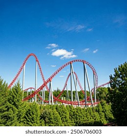 Take Photo Roller Coaster Countryside Groningen AI-generated image ...