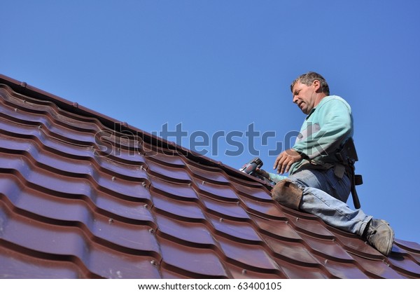 Roofer Stock Photo 63400105 | Shutterstock