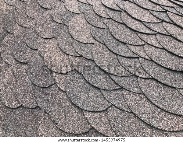 Roofing Made Shingles Texture Shingles Diagonal Stock Photo 1455974975 ...