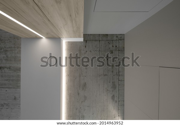 Room Corner Three Different Textures Grey Stock Photo 2014963952 ...