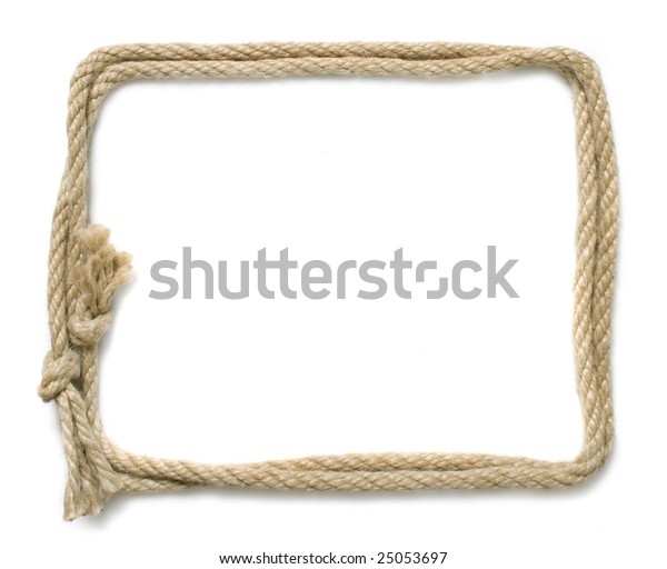 Rope Frame Stock Photo (Edit Now) 25053697