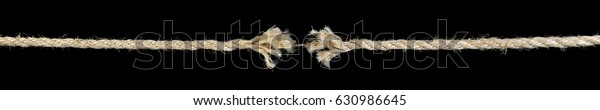 Rope Fraying Isolated On Black Stock Photo (Edit Now) 630986645 Rope Fraying Isolated On Black Stock Photo (Edit Now) 630986645