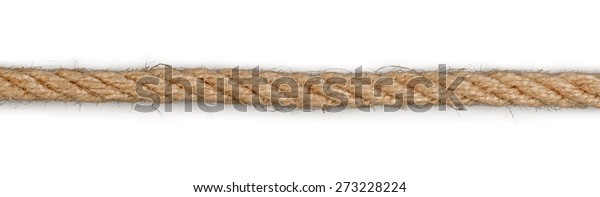 Rope String Straight Stock Photo (Edit Now) 273228224