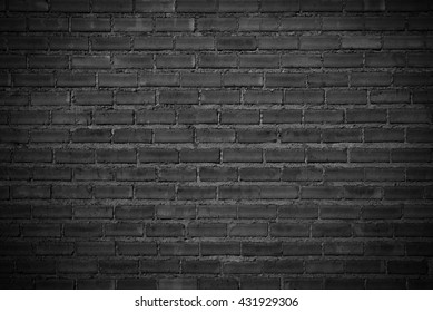 Dark Brick Wall Texture Black Brick Stock Photo (Edit Now) 611258498