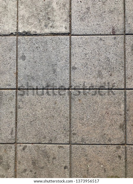 Rough Concrete Tile Texture Background Stock Photo 1373956517 ...