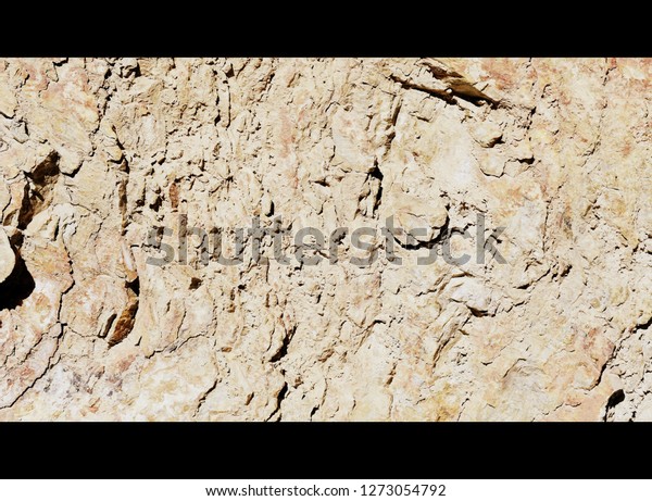 Rough Rock Face Original Texture Background Stock Photo 1273054792 ...