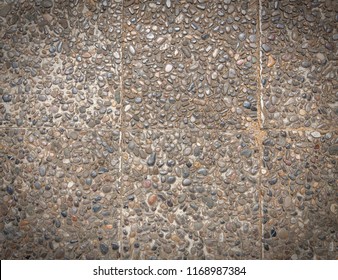 Rough Texture Surface Exposed Aggregate Finish Stock Photo 1168987384 ...