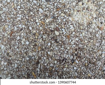 Rough Texture Surface Exposed Aggregate Finish Stock Photo 1390607744 ...