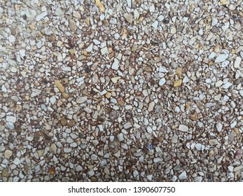 Rough Texture Surface Exposed Aggregate Finish Stock Photo 1390607750 ...