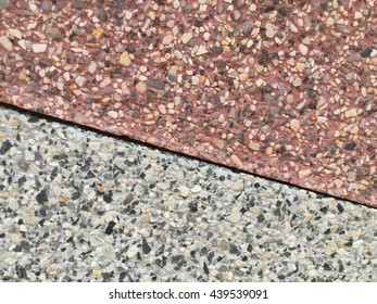 Rough Texture Surface Exposed Aggregate Finish Stock Photo 439539091 ...