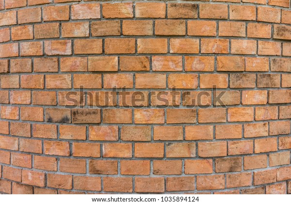 Round Brick Wall All Bricks This Stock Photo 1035894124 | Shutterstock