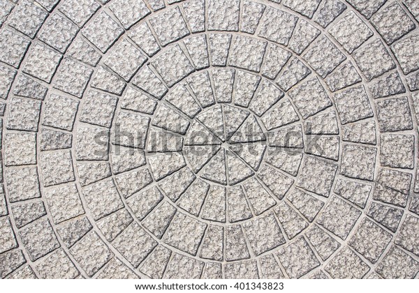 Round Pavement Blocks Background Stock Photo 401343823 | Shutterstock