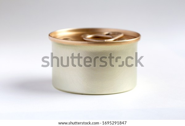 Round Tin Can Pull Tab Lid Stock Photo 1695291847 | Shutterstock