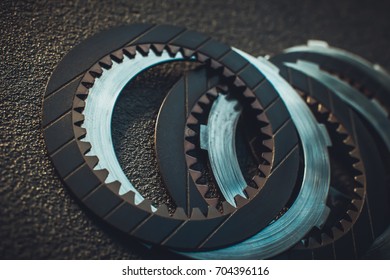 Rounded Speed Synchronizer Lock Unit Synchro Stock Photo 704396116 ...