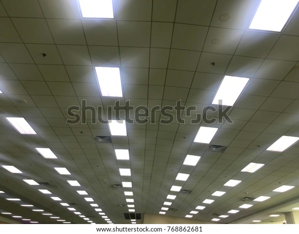 Row Ceiling Light Stock Photo 768862681 | Shutterstock