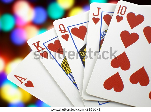 Royal Flush Stock Photo (Edit Now) 2163071