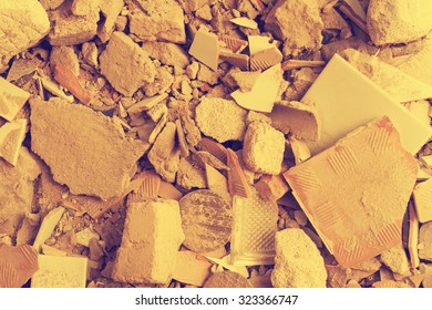 Rubble Background Stock Photo 323366747 | Shutterstock