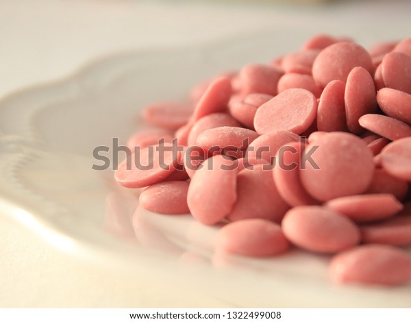 Ruby Chocolate Tablet Confectionery 4th Chocolate Stock Photo ...
