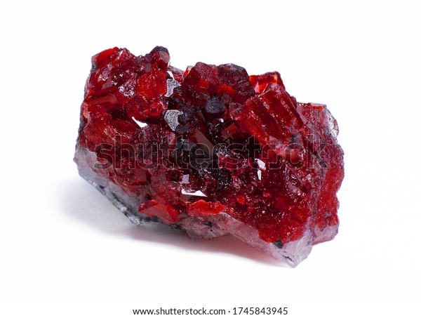 Ruby Crystals Rough Natural Gemstone Jewelry Stock Photo (Edit Now ...