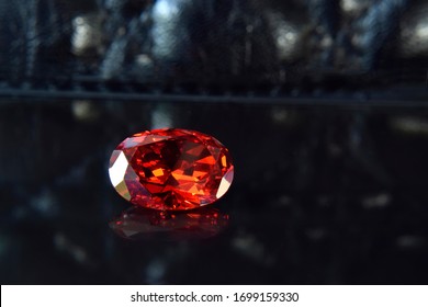 Ruby Rojo. Piedra preciada roja Foto de stock 1742980079 | Shutterstock