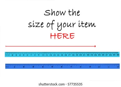 Ruler Borders Isolated Stock Photo 57735535 | Shutterstock