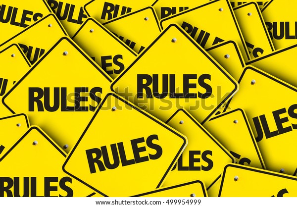 Rules Stock Photo 499954999 | Shutterstock