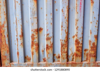 Rust Container Wall Caused By Packing Stock Photo 1291880890 | Shutterstock