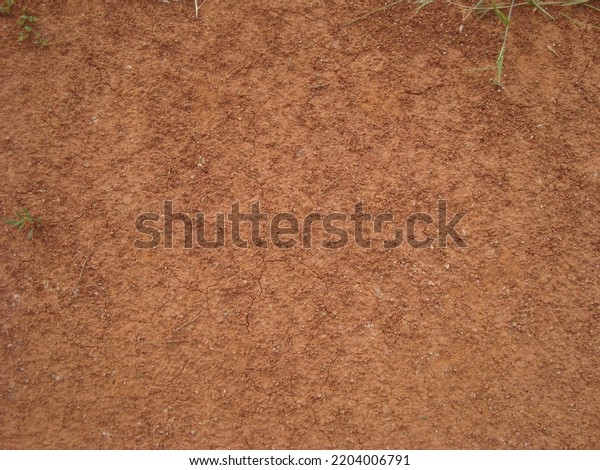 Rust Soil Broken Background On Day Stock Photo 2204006791 | Shutterstock
