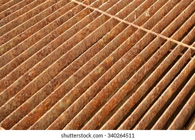 Rust Steel Grating Bunch Stock Photo 340264511 | Shutterstock