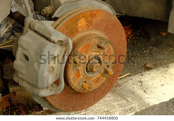 Rust Wheel Stock Photo 744458800 | Shutterstock