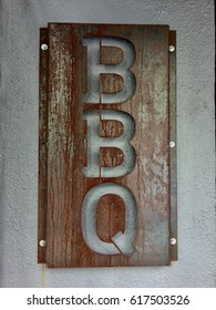 Rustic Bbq Sign Stock Photo 617503526 | Shutterstock