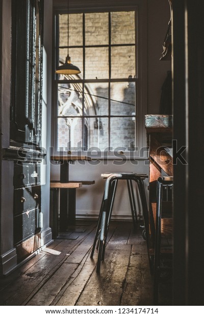 Rustic Cafe Interior Stock Photo 1234174714 | Shutterstock