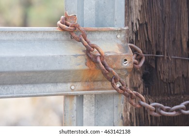 Rustic Metal Gate Stock Photo 463142138 | Shutterstock