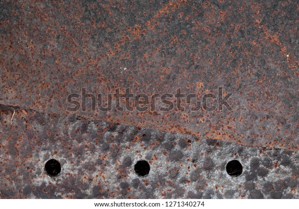 Rustic Metal Sheet Abstract Background Stock Photo 1271340274 ...