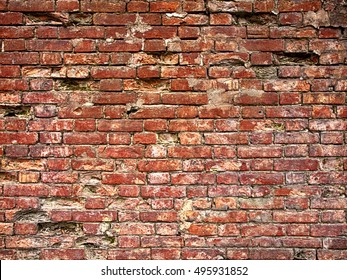Rustic Old Brick Wall Texture Stock Photo 495931852 | Shutterstock