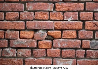 Rustic Red Brick Wall Texture Background Stock Photo 2156967257 ...