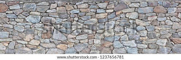 Rustic Stone Wall Poster Size Stock Photo 1237656781 | Shutterstock
