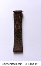 Rusty Chisel Isolated White Background Stock Photo 1147806464 ...
