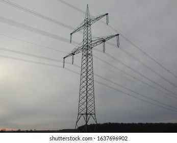 Rusty High Voltage Pylon Clouds Stock Photo 1637696902 | Shutterstock