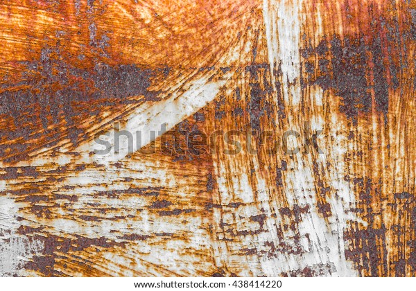 Rusty Metal Background Streaks Rust Stock Photo 438414220 | Shutterstock