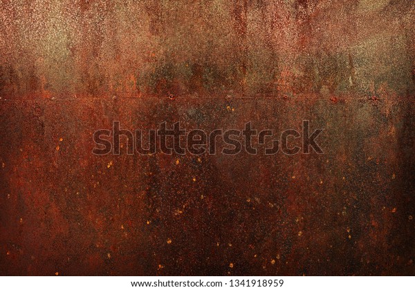 Rusty Metal Cooper Texture Background Foto de stock 1341918959 ...