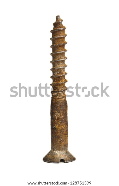 Rusty Screw Closeup Stock Photo 128751599 | Shutterstock