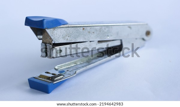 Rusty Stapler Isolated On White Background Stock Photo 2194642983 ...