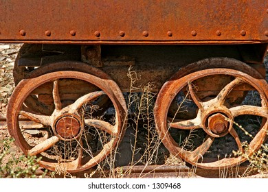 Rusty Wheels Stock Photo 1309468 | Shutterstock