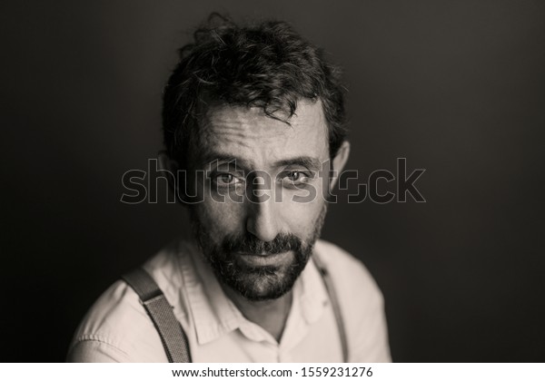 Sad Actor Studio Stock Photo 1559231276 | Shutterstock