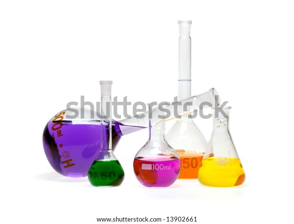 Same Vials Colored Chemicals Stock Photo 13902661 | Shutterstock