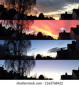 Same View Different Skies Comparison Landscapes Stock Photo 1163768422 ...